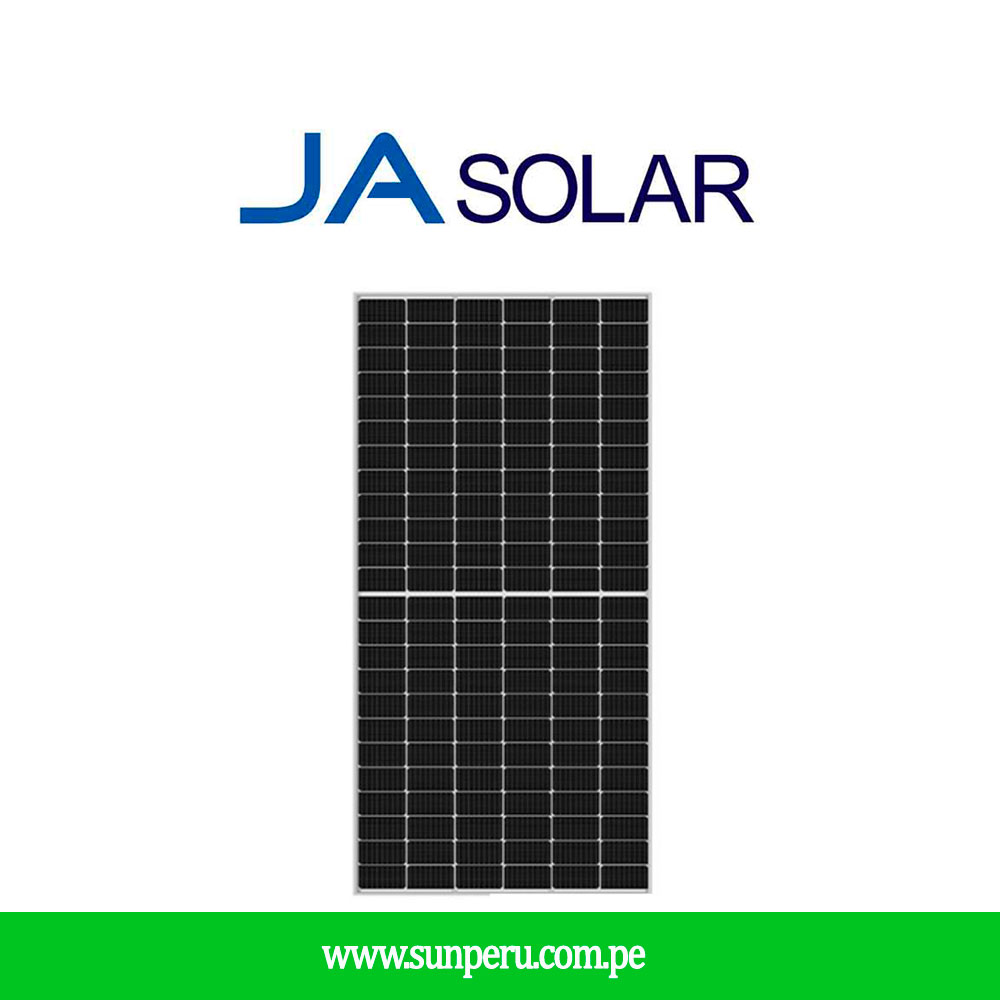 Panel Solar Bifacial 615W N-Type JA Solar – Sunperu Solar